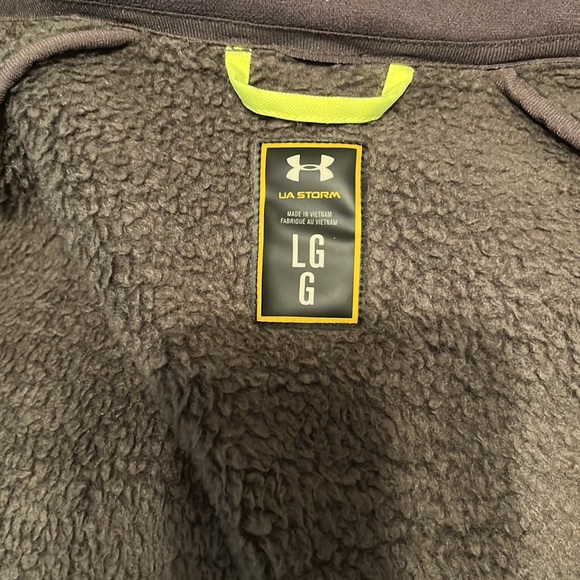 Under Armour | Jackets & Coats | Mens Neon Yellow Underarmour Storm ...